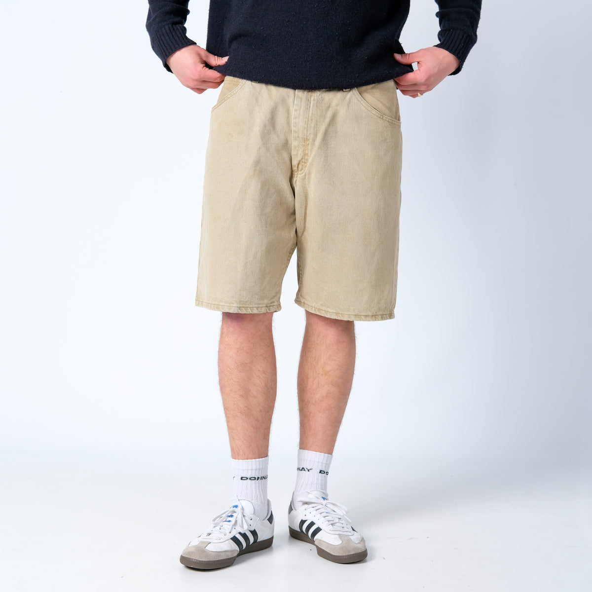 Tan 90s Wrangler Denim Jorts Shorts (36x20") – 28 Vintage